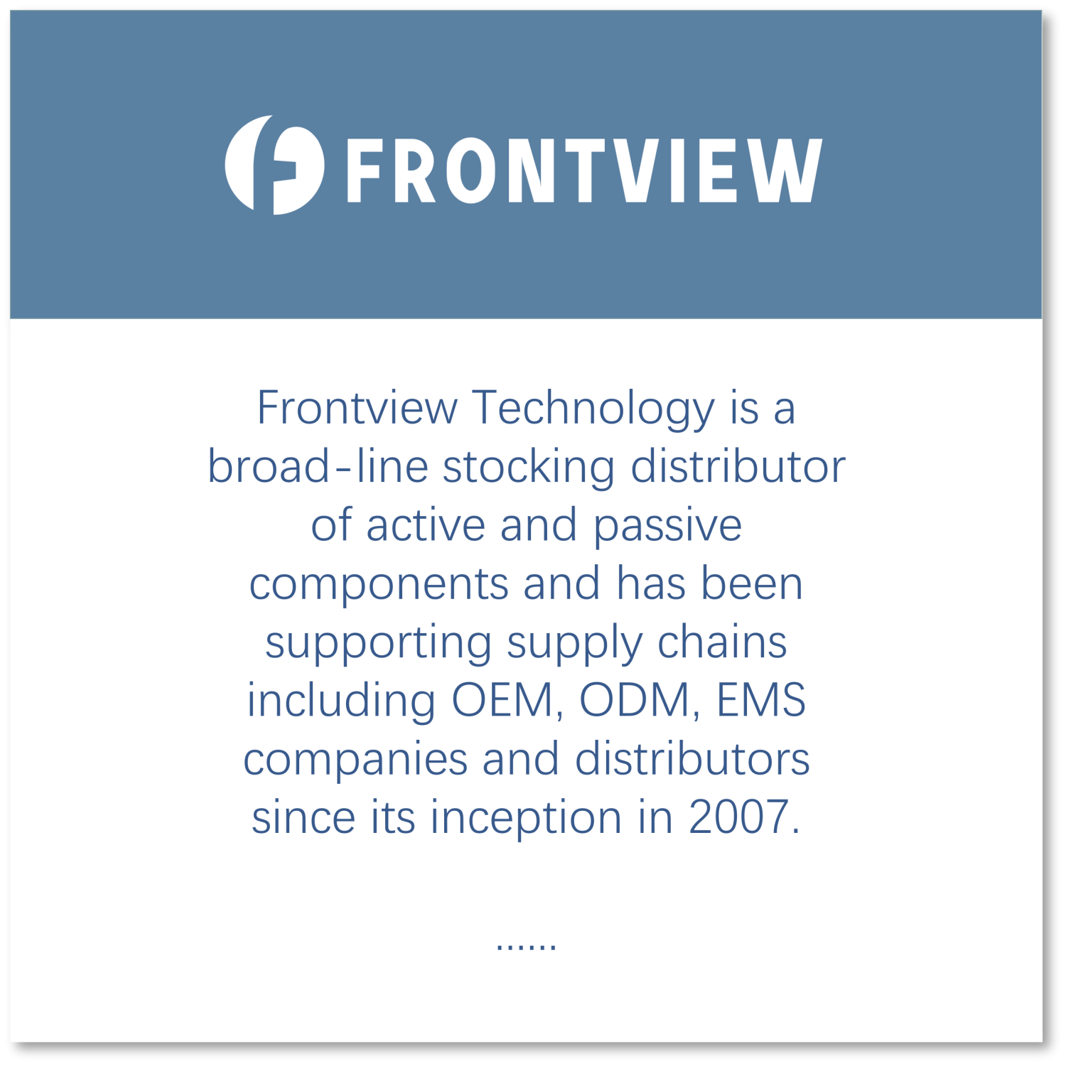 Service – Frontview Technology